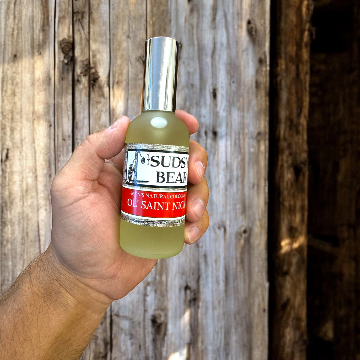 Ol' Saint Nick-Natural Cologne – SUDSY BEAR SOAP COMPANY
