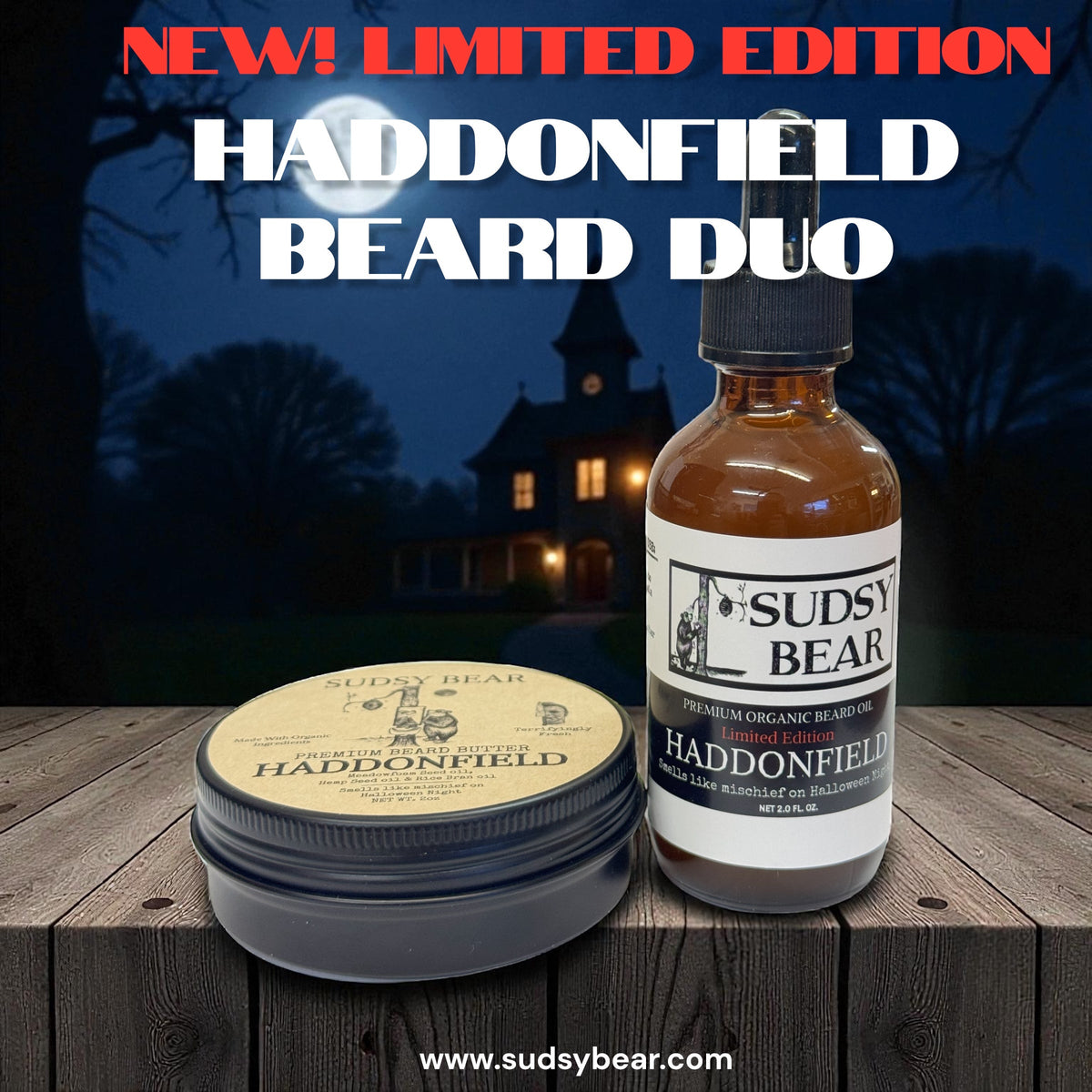 New! Limited Edition Haddonfield Collection – SUDSY BEAR SOAP COMPANY