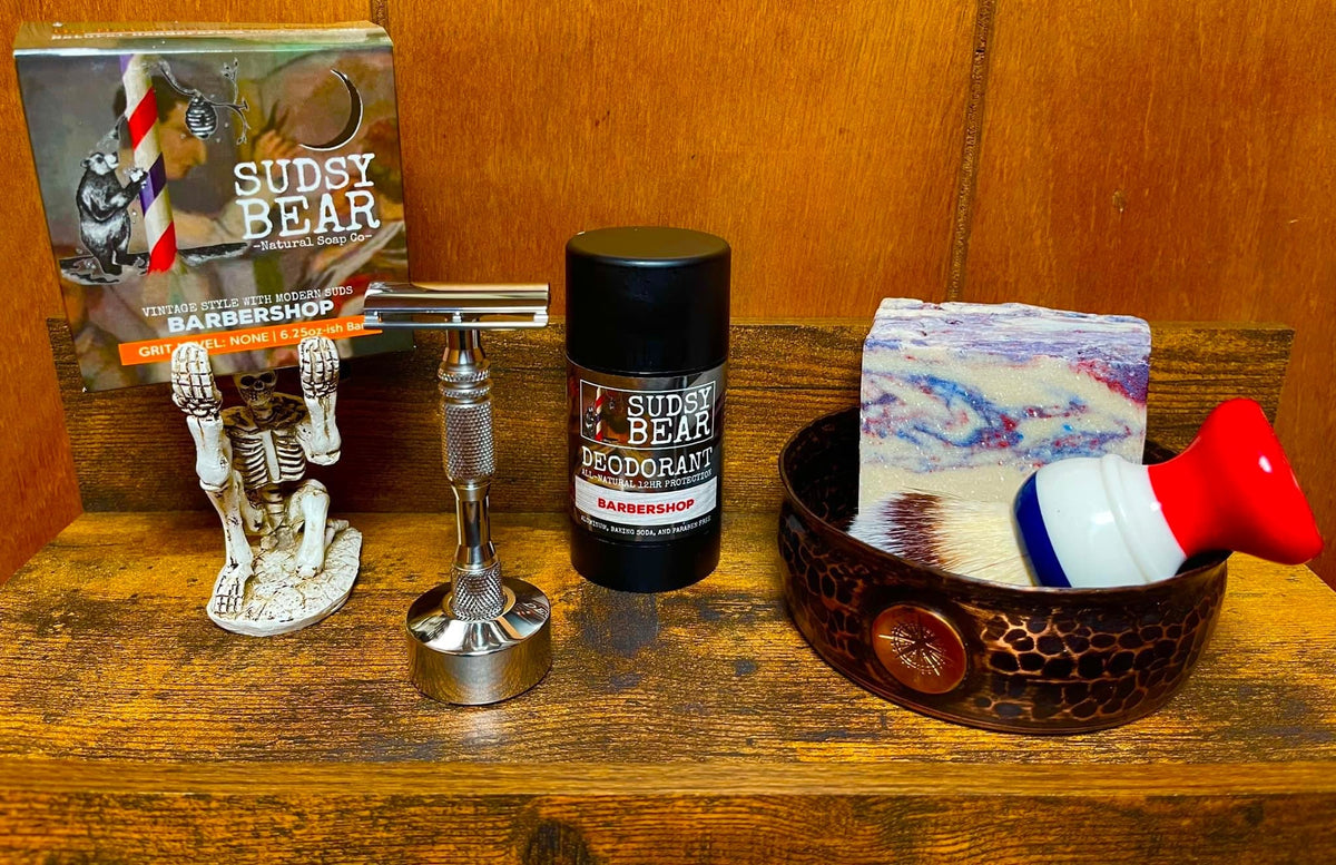 Barbershop Collection – SUDSY BEAR SOAP COMPANY
