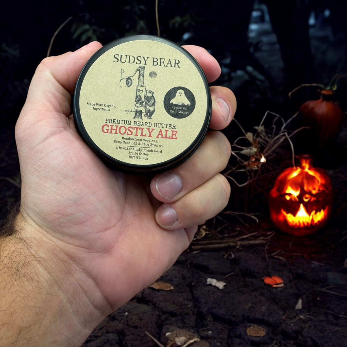 Ghostly Ale-Premium Beard Butter – SUDSY BEAR SOAP COMPANY