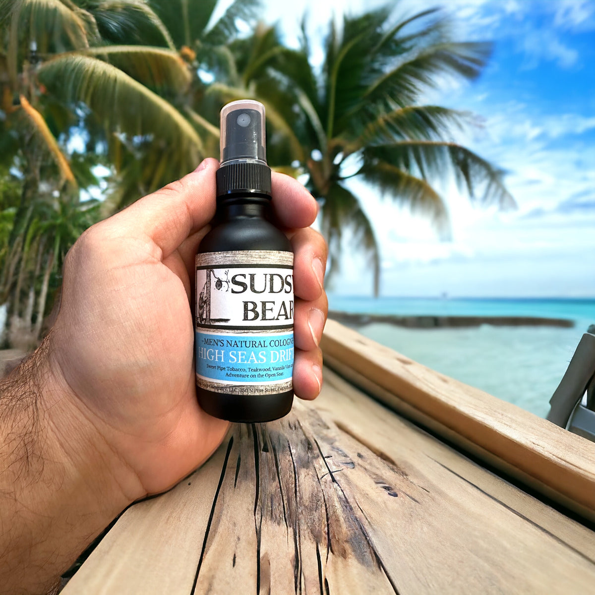 High Seas Drifter-Natural Cologne – SUDSY BEAR SOAP COMPANY