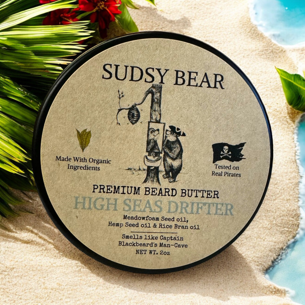 High Seas Drifter-Premium Beard Butter – SUDSY BEAR SOAP COMPANY