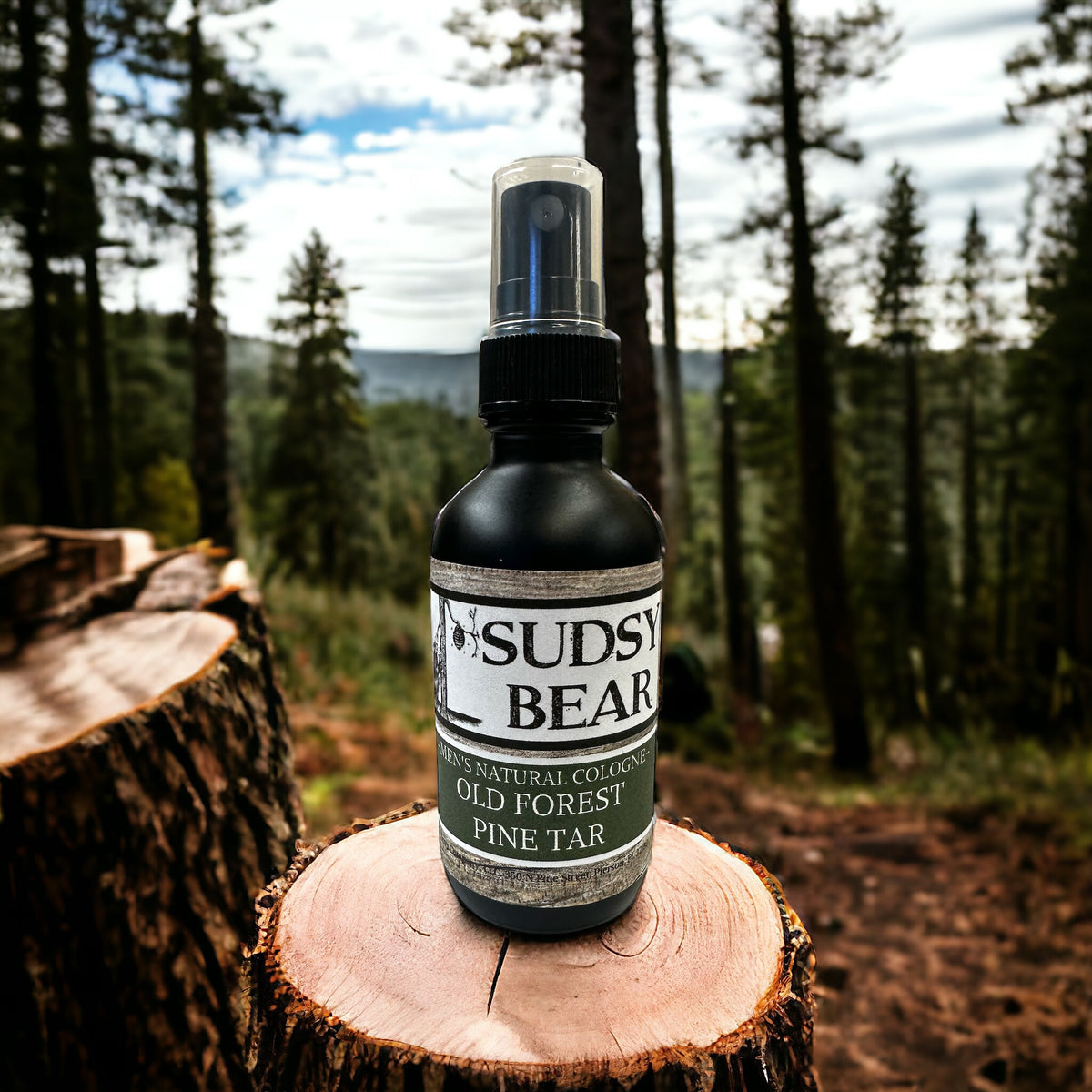 Old Forest Pine Tar-Natural Cologne – SUDSY BEAR SOAP COMPANY