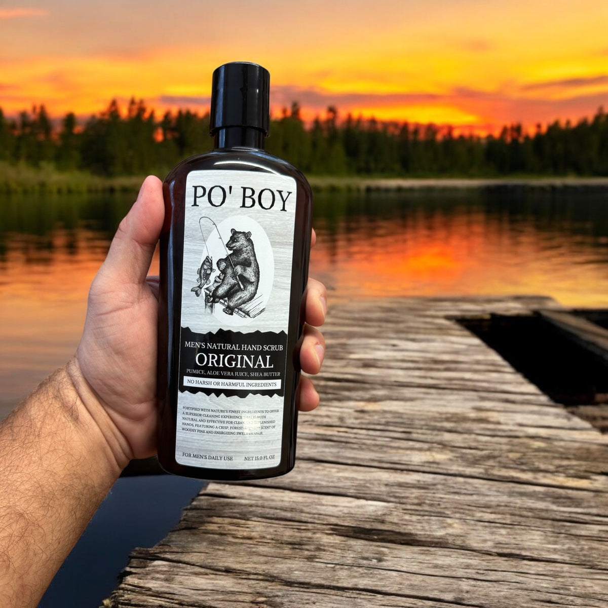 Po' Boy Natural Hand Scrub – SUDSY BEAR SOAP COMPANY
