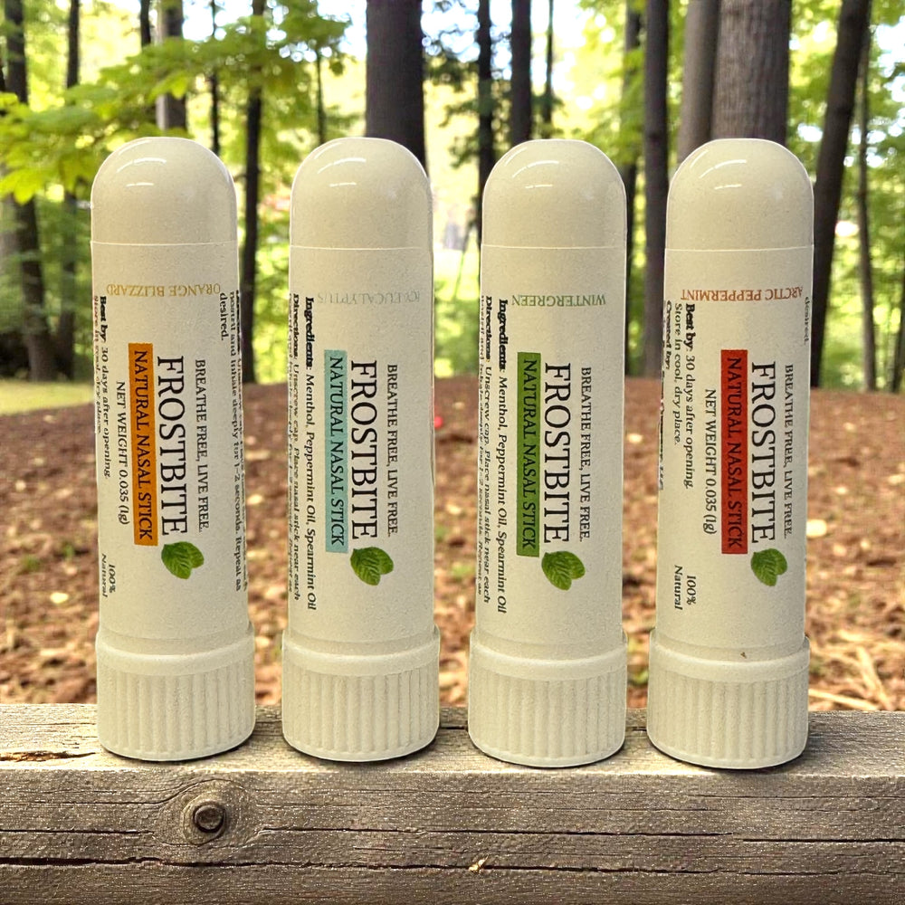 Frostbite Natural Nasal Stick-Try 'Em All Bundle (4-Pack) – SUDSY BEAR ...