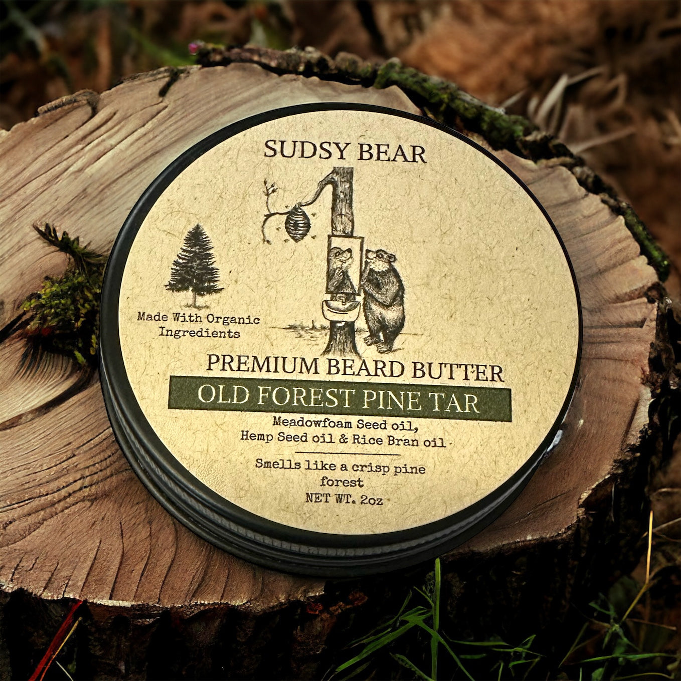 PREMIUM BEARD BUTTER – SUDSY BEAR SOAP COMPANY