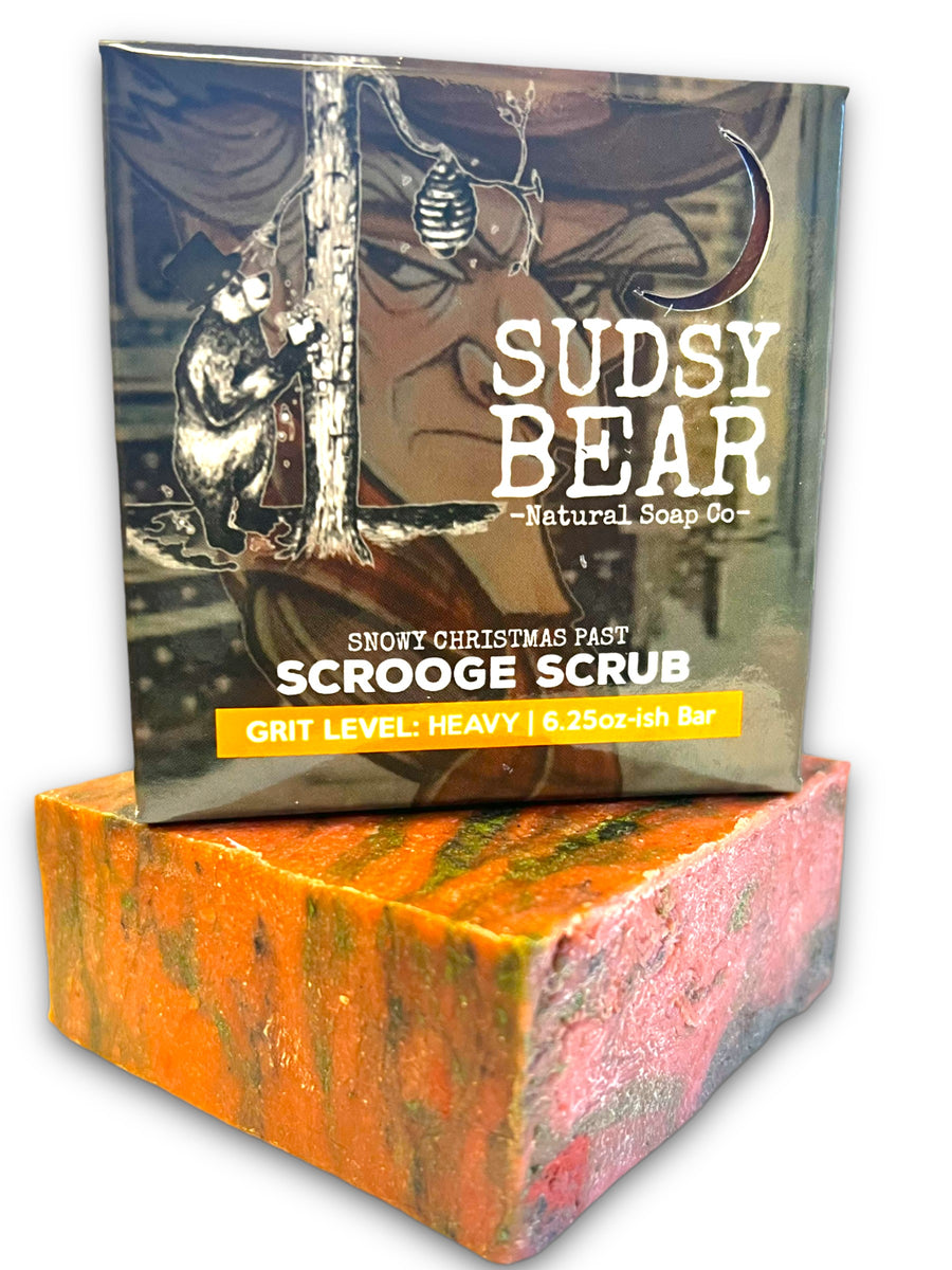 SCROOGE SCRUB – SUDSY BEAR SOAP COMPANY