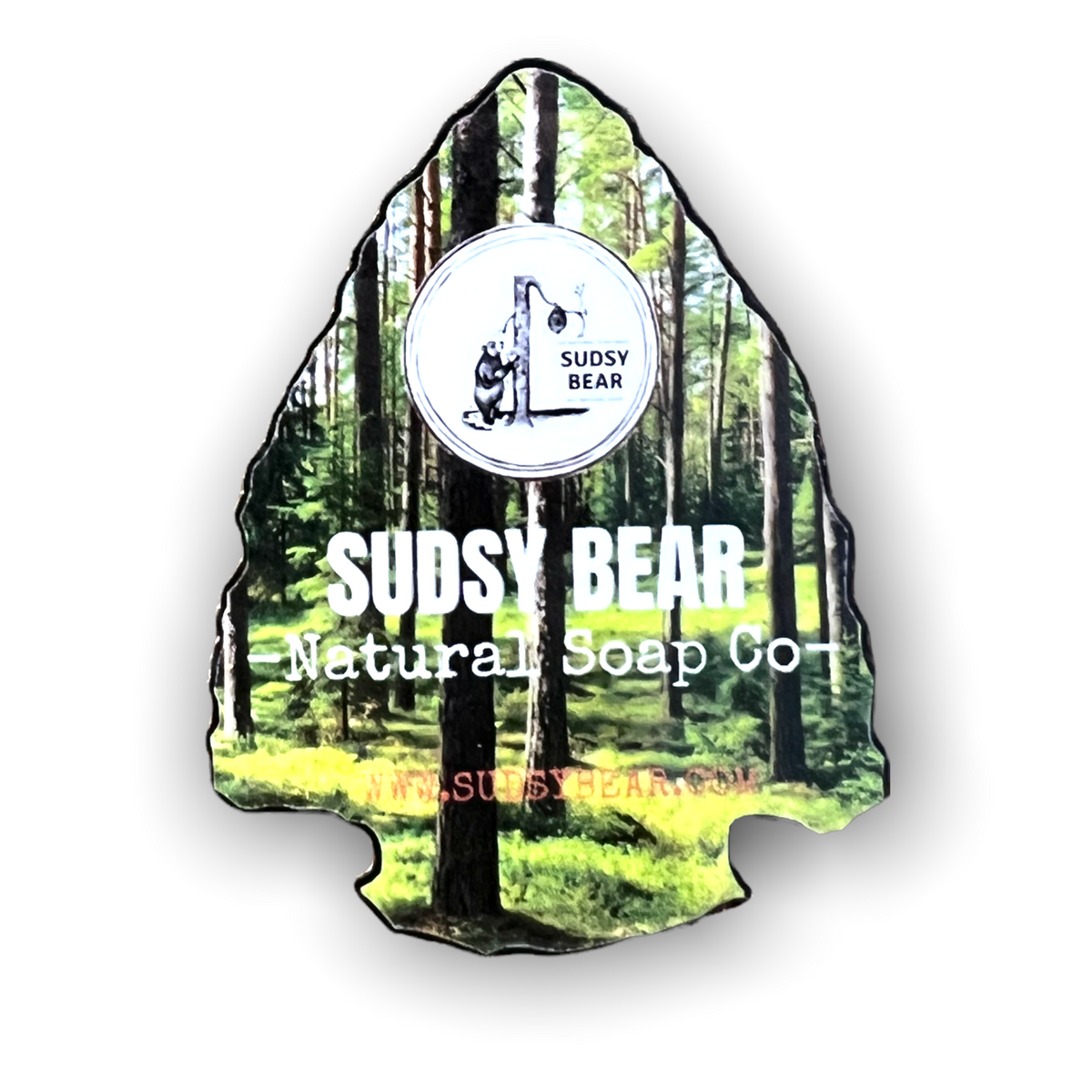 SUDSY BEAR STICKER – SUDSY BEAR SOAP COMPANY