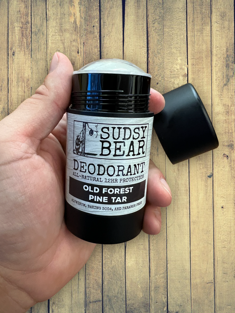 Old Forest Pine Tar Natural Deodorant – SUDSY BEAR SOAP COMPANY